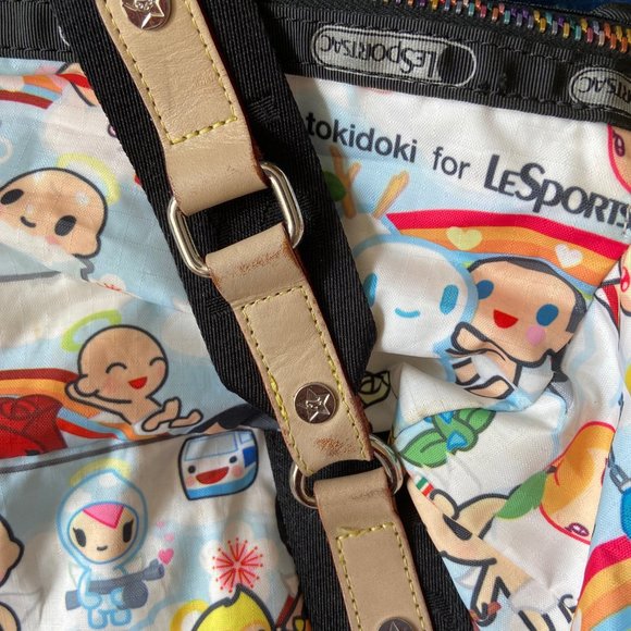 tokidoki | Bags | Lesportsac X Tokidoki Duffel Bag In Paradiso Pattern | Poshmark